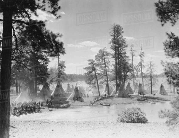 Indian reservation - Stock Photo - Dissolve