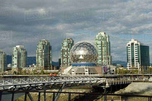 Science World Geodesic Dome, Vancouver, British Columbia, Canada ...