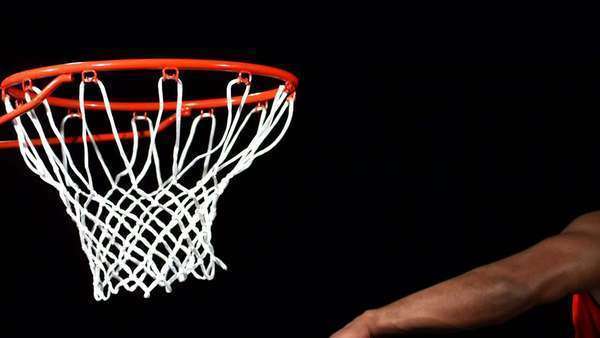 Basketball slam dunk, slow motion - Stock Video Footage - Dissolve