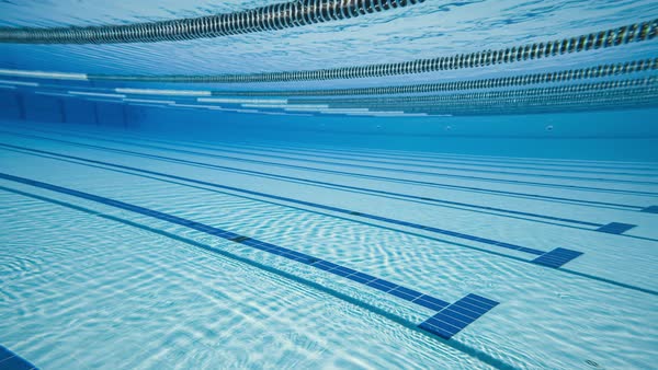 Olympic Swimming pool underwater background. - Stock Video Footage ...