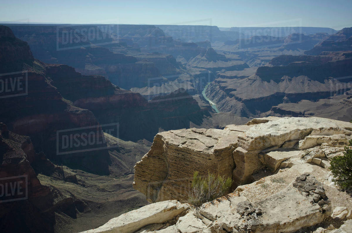 Cliffs of the Grand Canyon in Arizona - Royalty-free Stock Photo | Dissolve