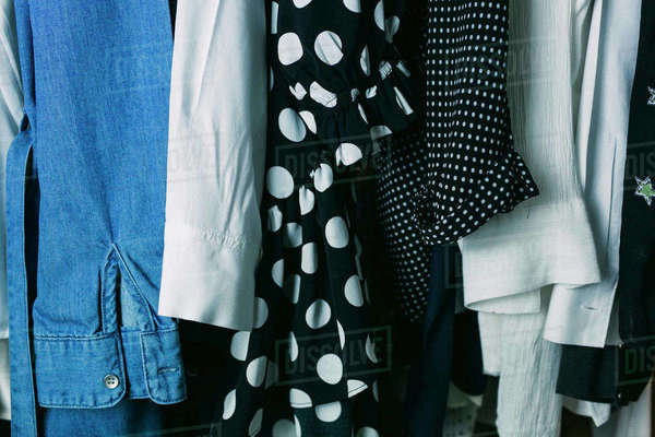 Clothes in wardrobe - Royalty-free Stock Photo | Dissolve