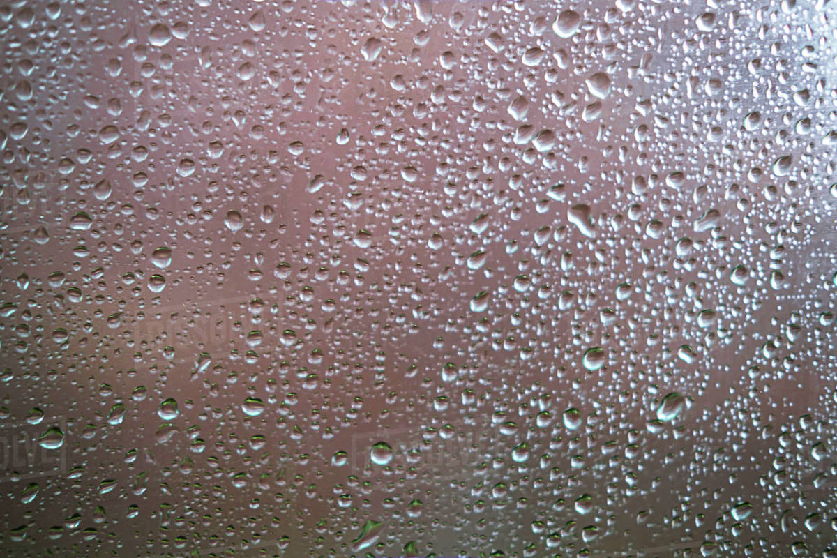 Water droplets on window - Royalty-free Stock Photo | Dissolve