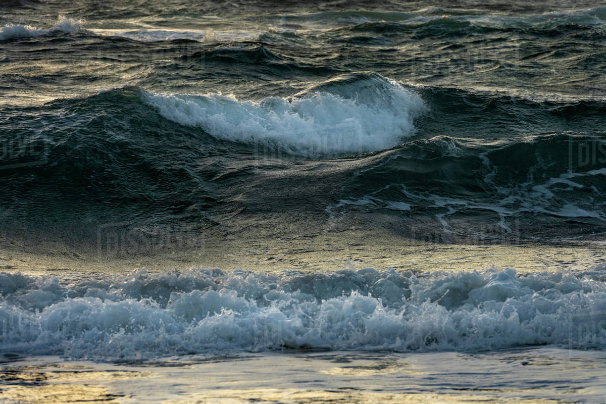 Large ocean wave on dark sea - Royalty-free Stock Photo | Dissolve