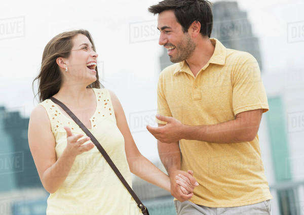 Couple hanging out - Royalty-free Stock Photo | Dissolve