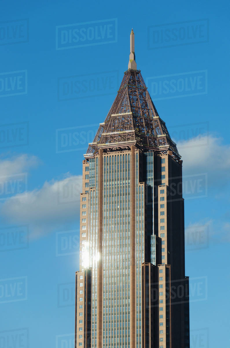 USA, Georgia, Atlanta, Bank of America Plaza - Royalty-free Stock Photo ...