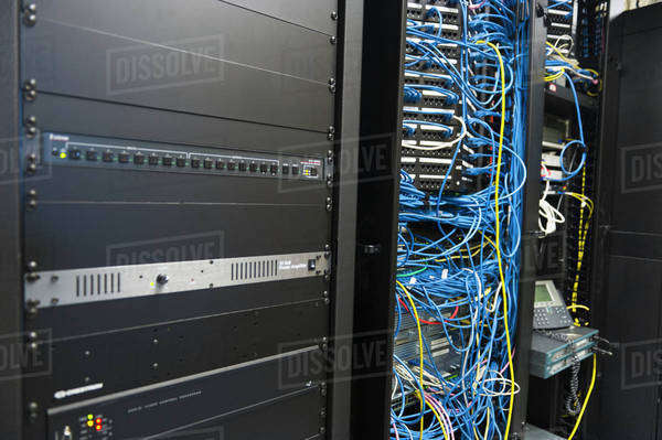 Computer network server - Stock Photo - Dissolve