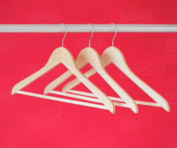 Studio shot of hangers - Royalty-free Stock Photo | Dissolve
