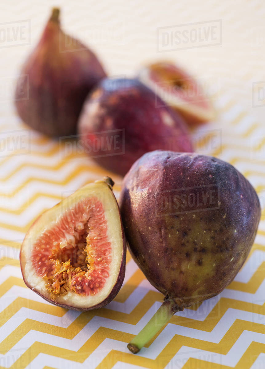 Close-up of fig fruits - Royalty-free Stock Photo | Dissolve