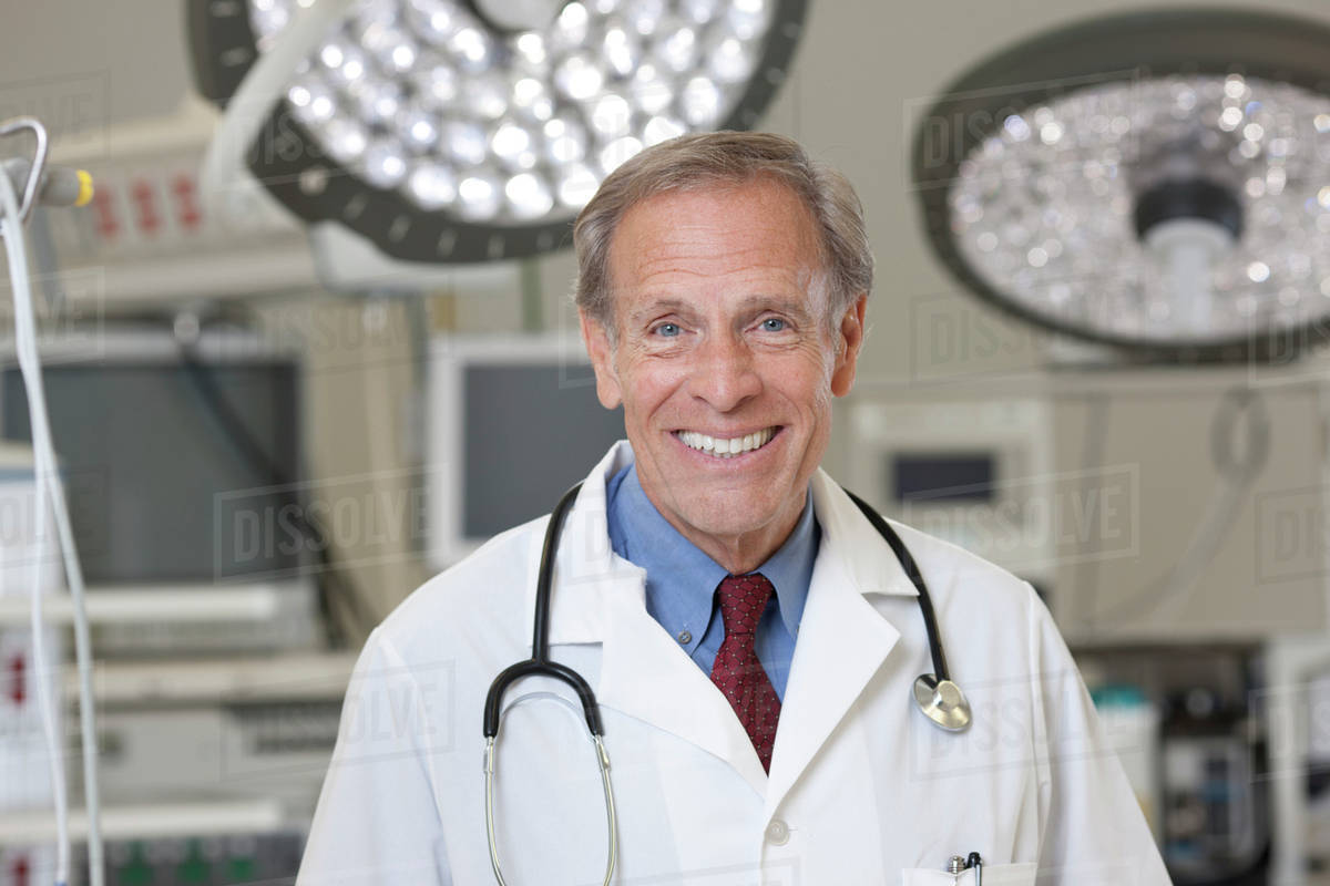 Portrait of male doctor - Royalty-free Stock Photo | Dissolve