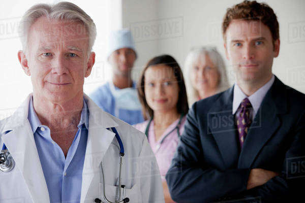 Five doctors - Royalty-free Stock Photo | Dissolve