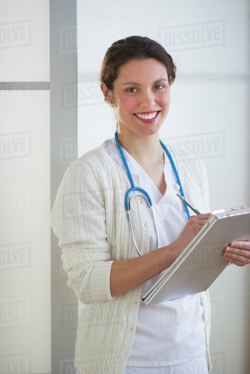 Portrait of nurse - Stock Photo - Dissolve
