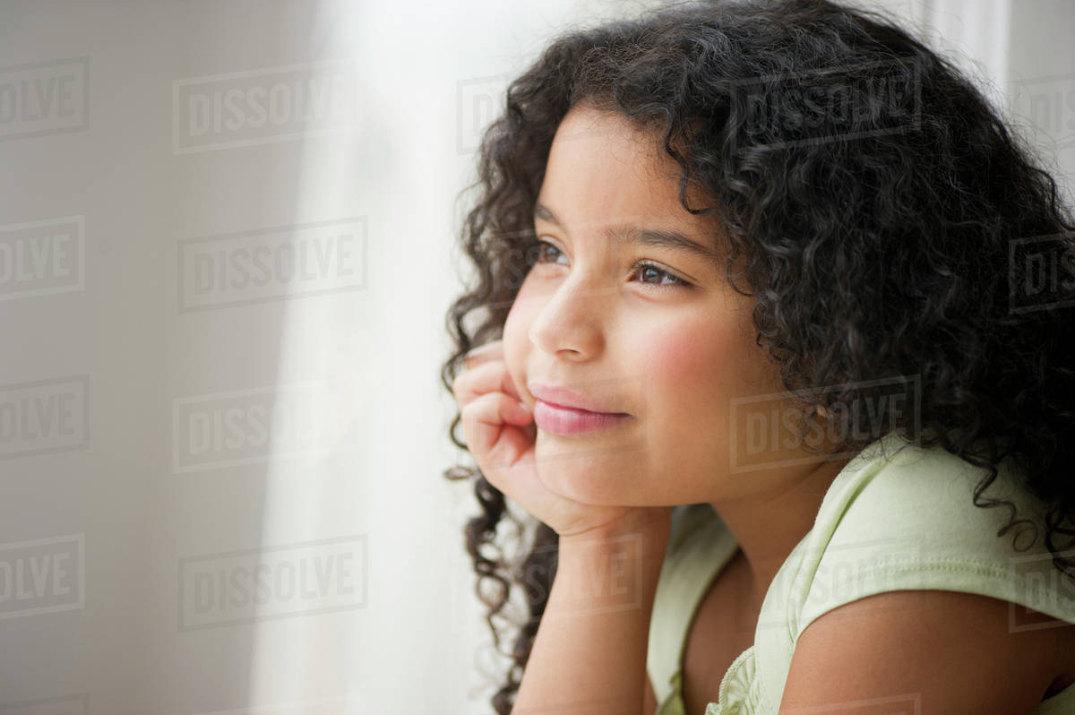 Portrait of girl (8-9) - Royalty-free Stock Photo | Dissolve