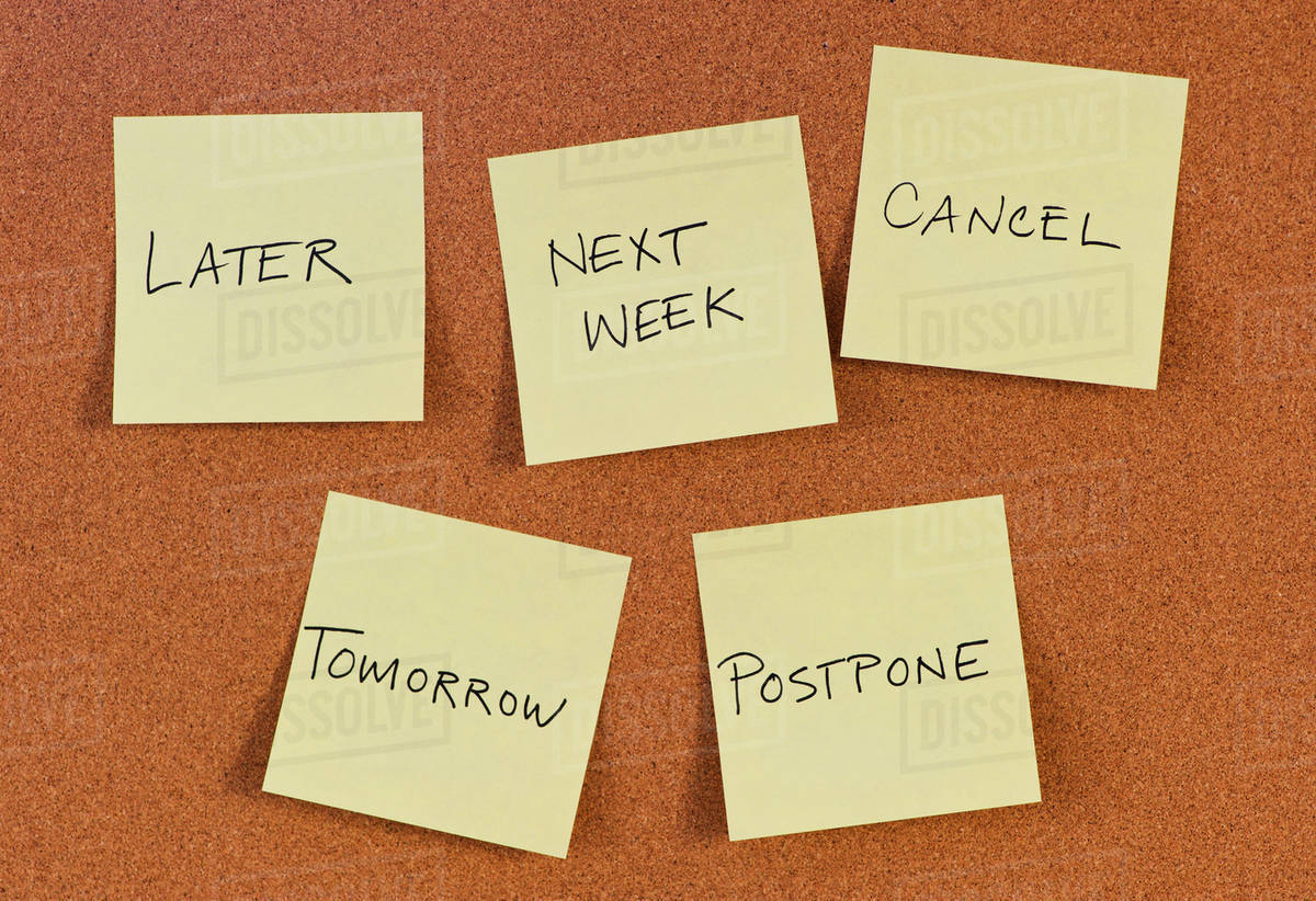 Adhesive notes - Stock Photo - Dissolve