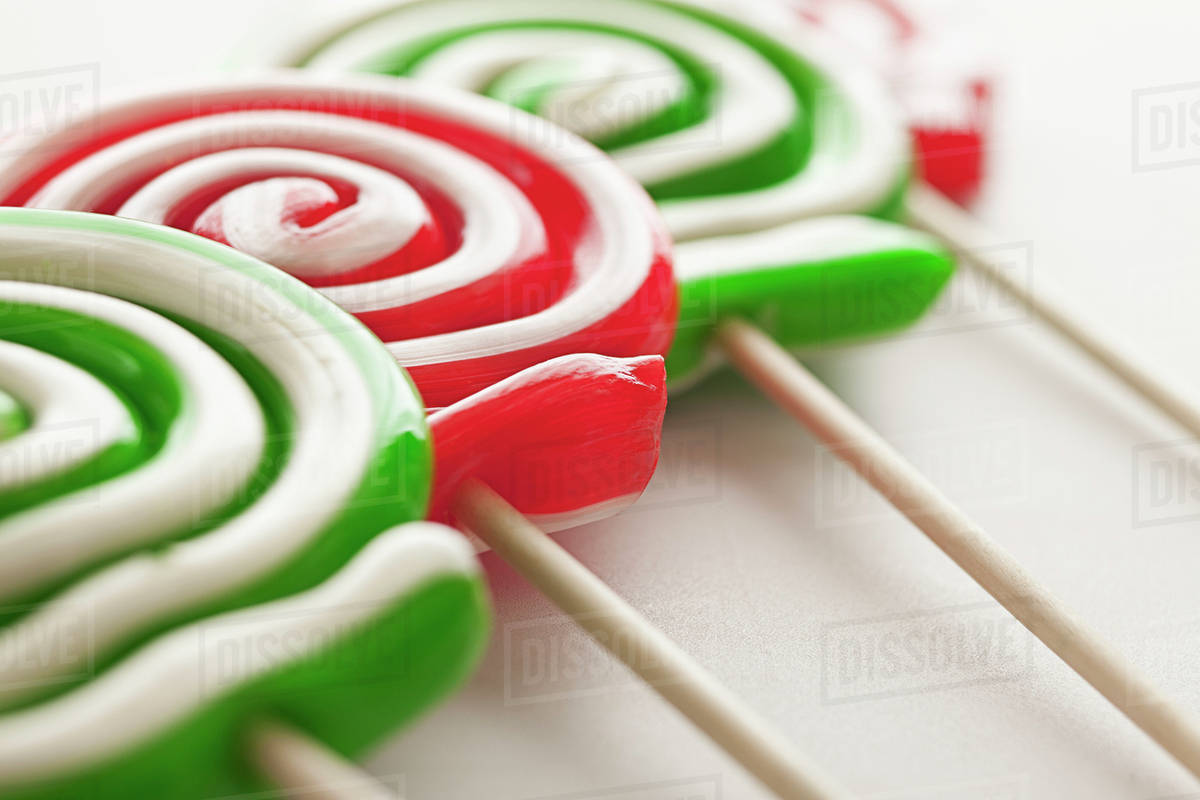 Studio Shot of lollipops - Royalty-free Stock Photo | Dissolve