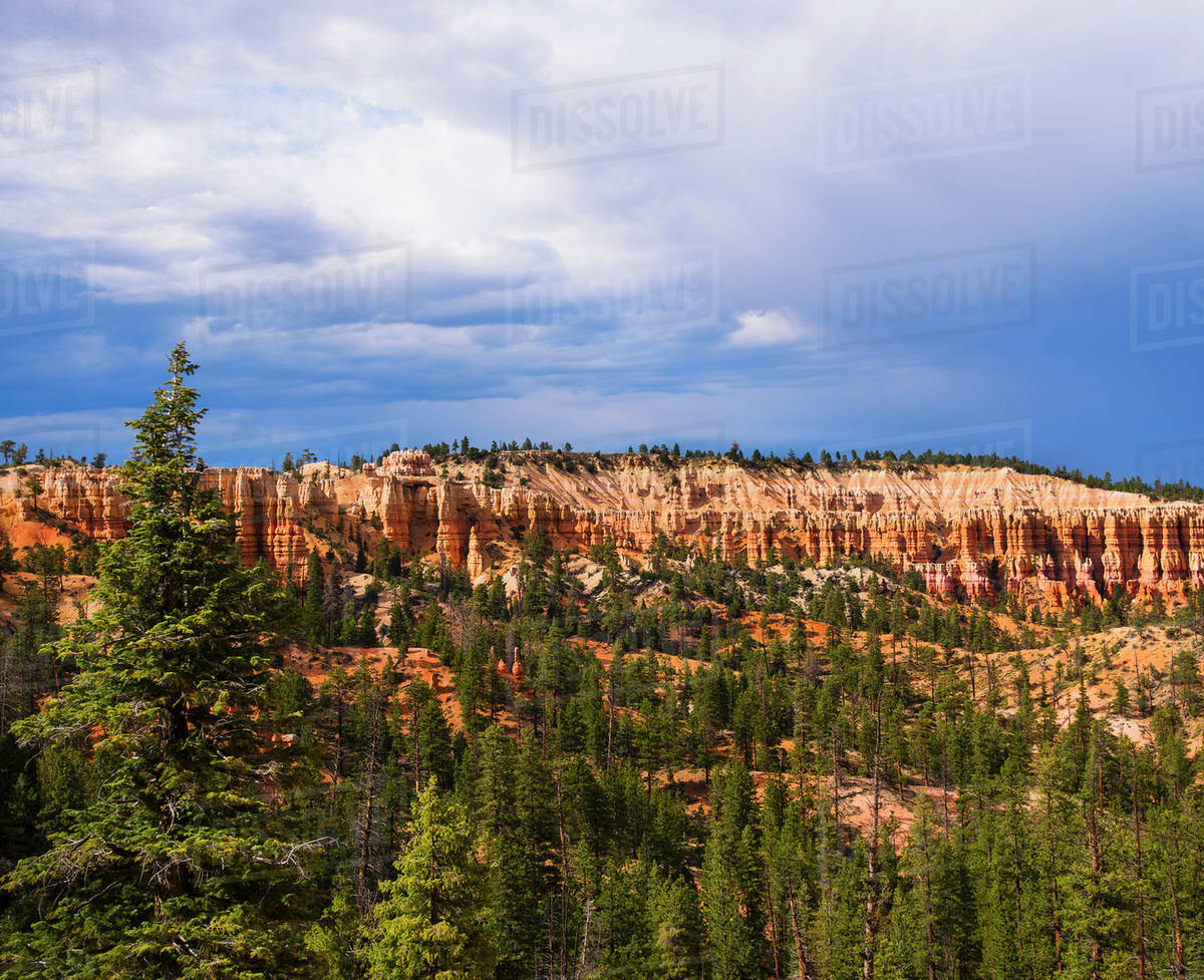Landscape with rock formation - Stock Photo - Dissolve