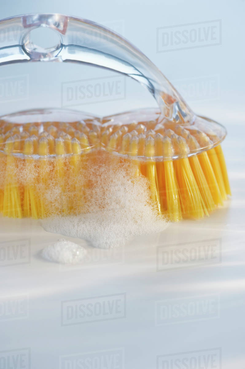 Cleaning brush - Royalty-free Stock Photo | Dissolve