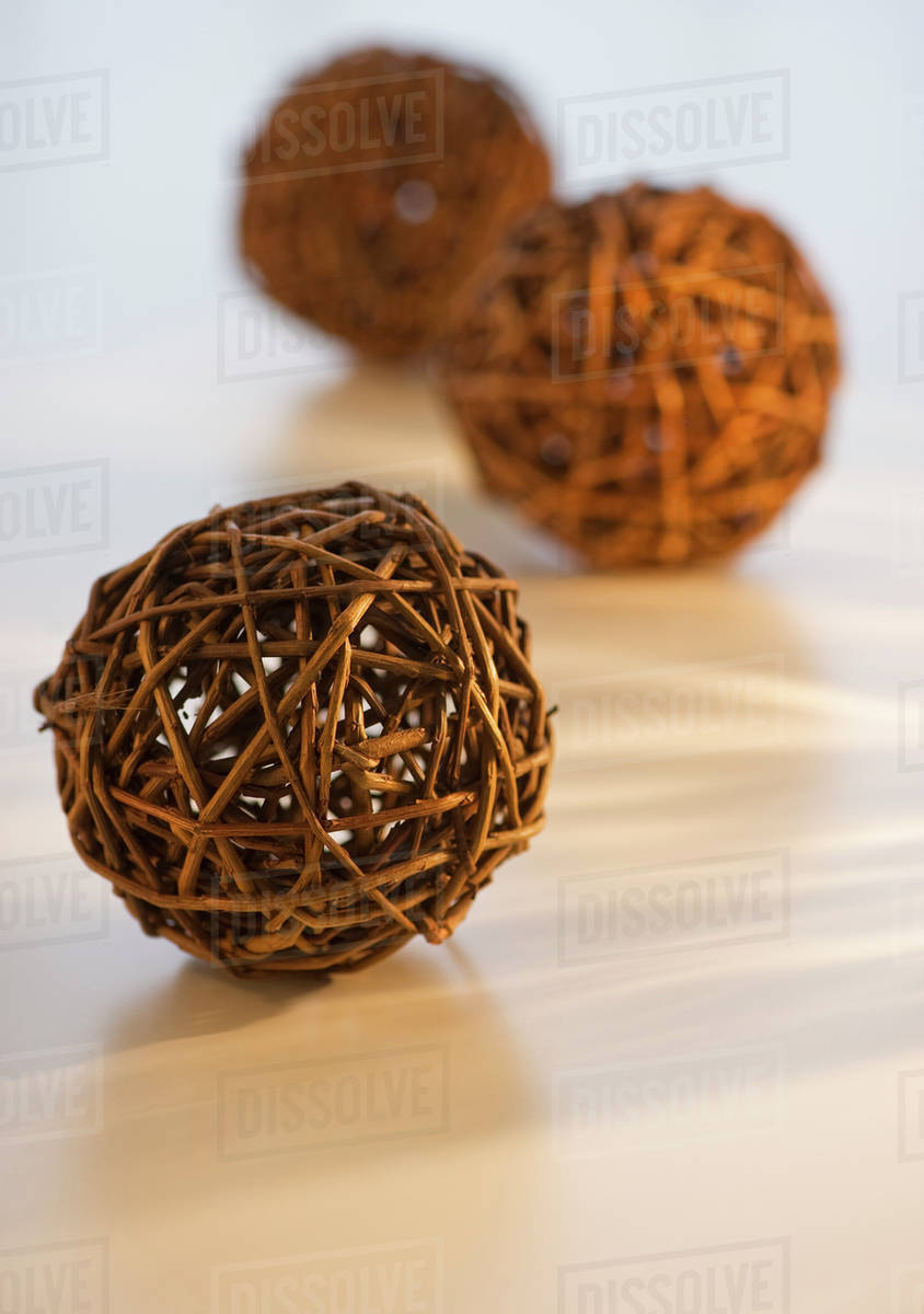 Rattan balls - Royalty-free Stock Photo | Dissolve