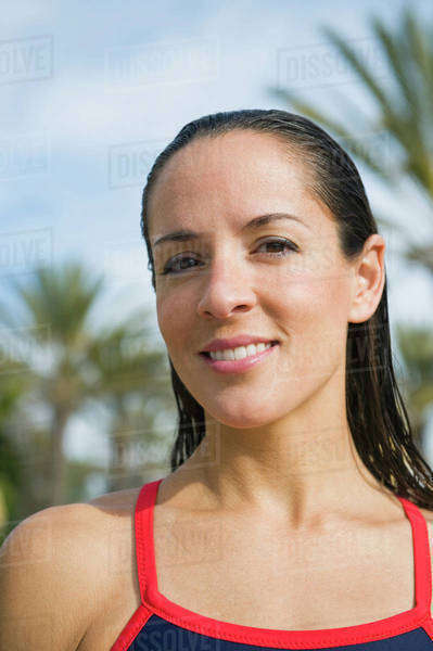 Woman wearing bathing suit - Royalty-free Stock Photo | Dissolve