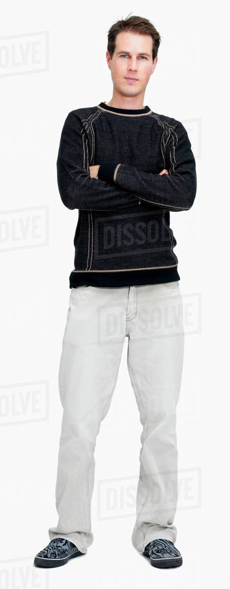 Portrait of a casual young man - Royalty-free Stock Photo | Dissolve