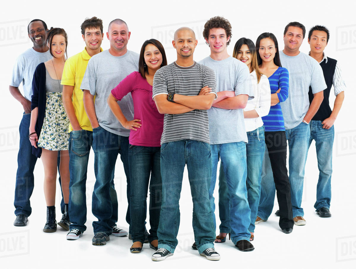 Group of people - Royalty-free Stock Photo | Dissolve