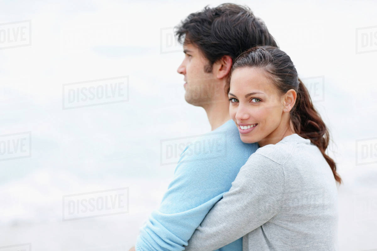 Couple embracing - Stock Photo - Dissolve
