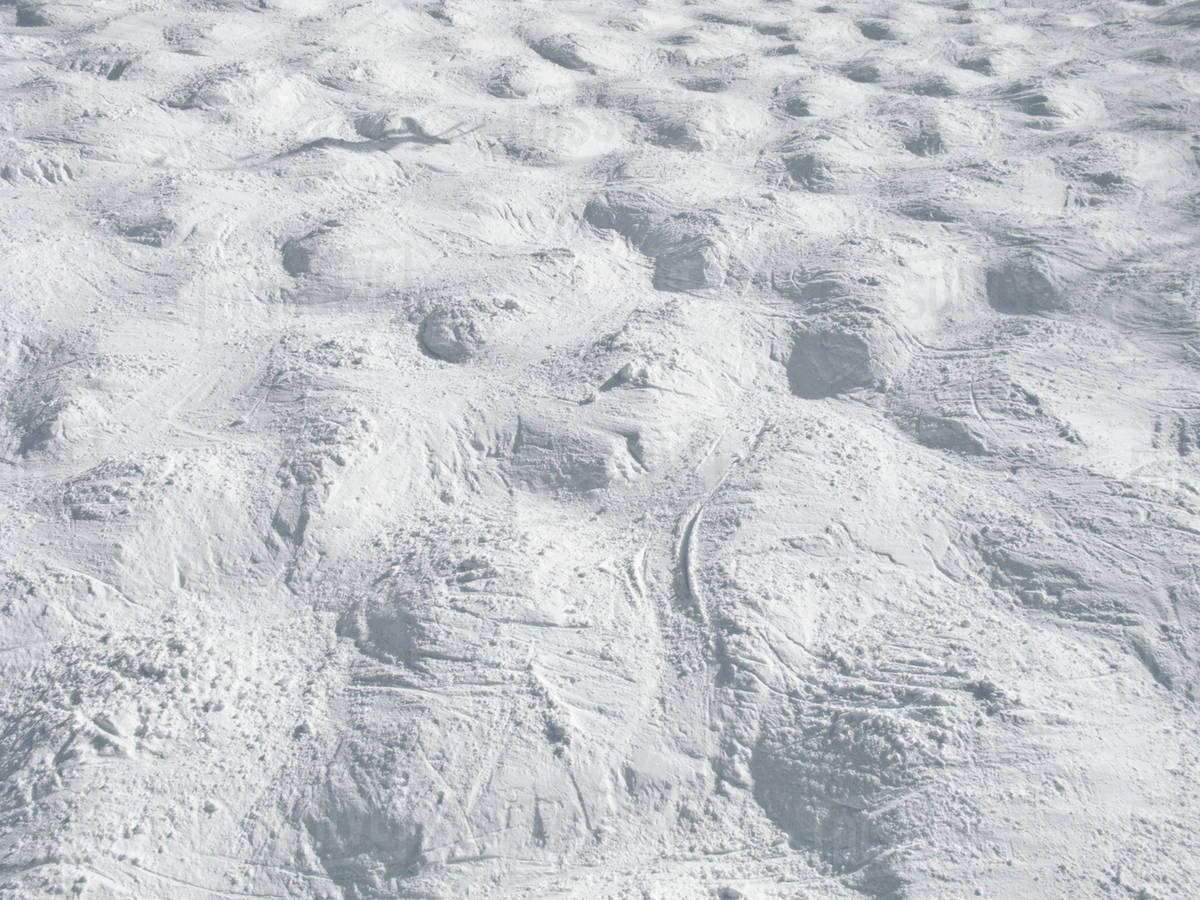 Bumpy ski slope - Stock Photo - Dissolve