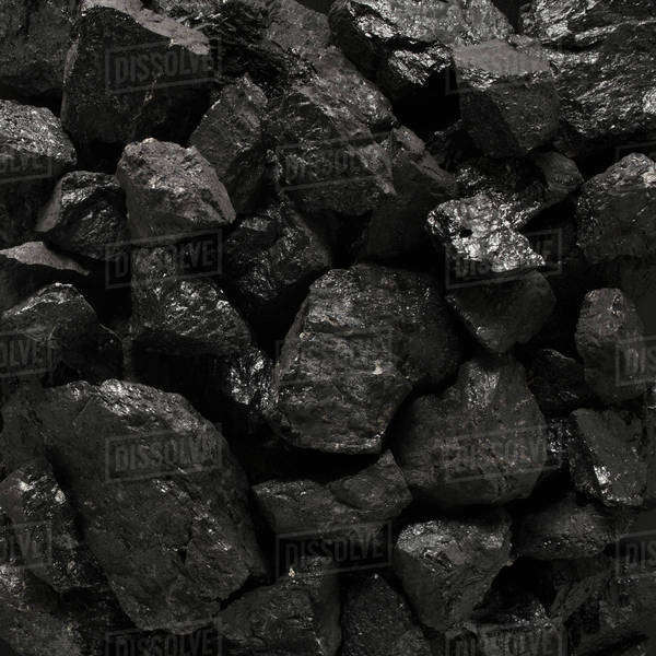 Close-up of coal - Royalty-free Stock Photo | Dissolve