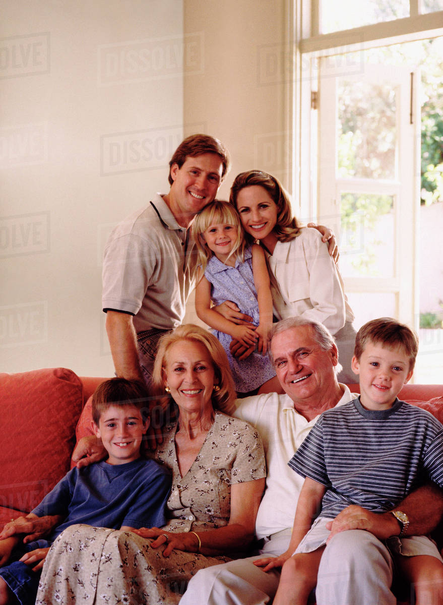 Three generations of family - Royalty-free Stock Photo | Dissolve