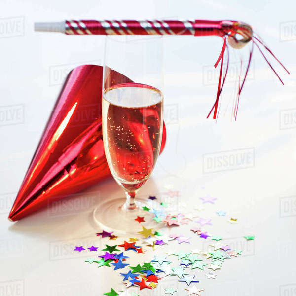 Birthday party items - Stock Photo - Dissolve
