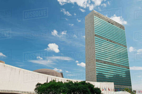 United Nations Building - Stock Photo - Dissolve