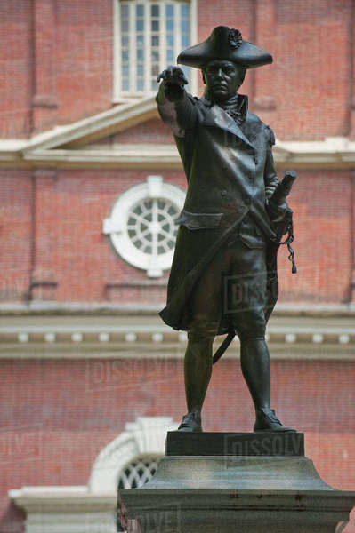 Statue of Commodore Barry - Royalty-free Stock Photo | Dissolve