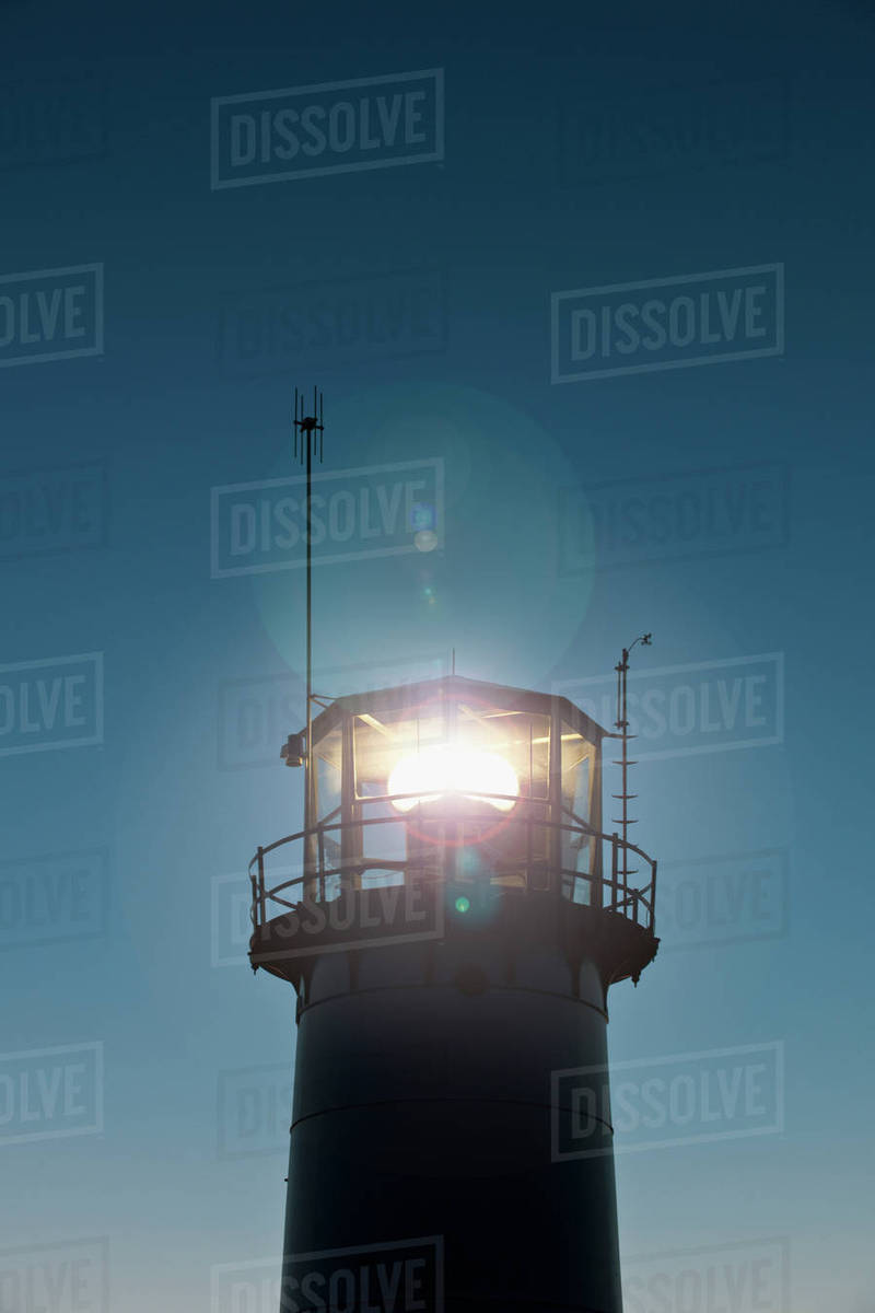 Lighthouse beacon - Stock Photo - Dissolve