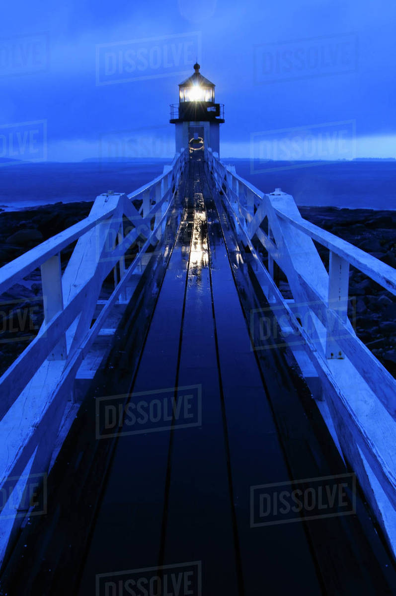 Lighthouse beacon - Royalty-free Stock Photo | Dissolve