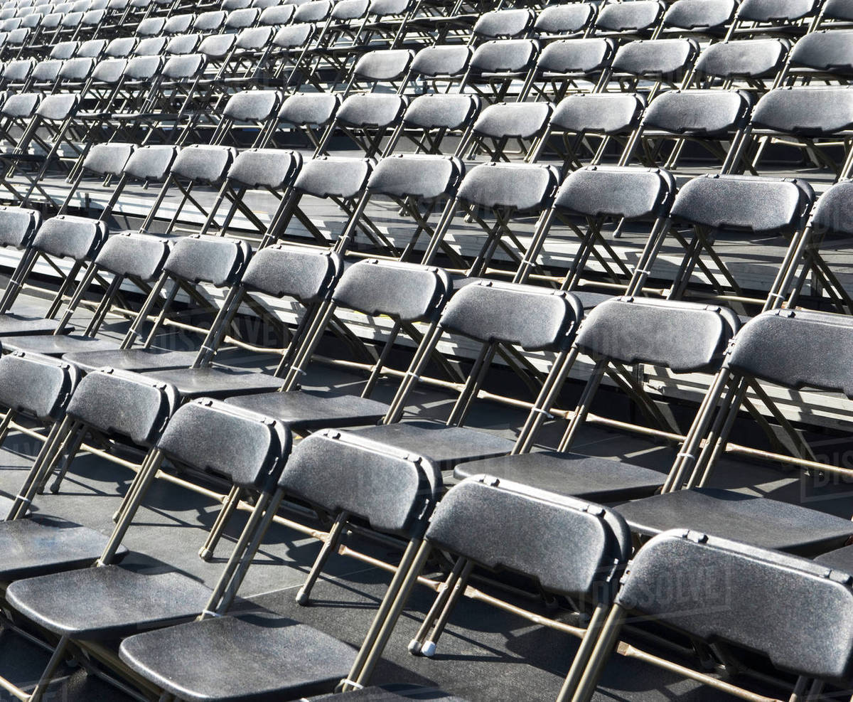 Empty stadium seats - Royalty-free Stock Photo | Dissolve