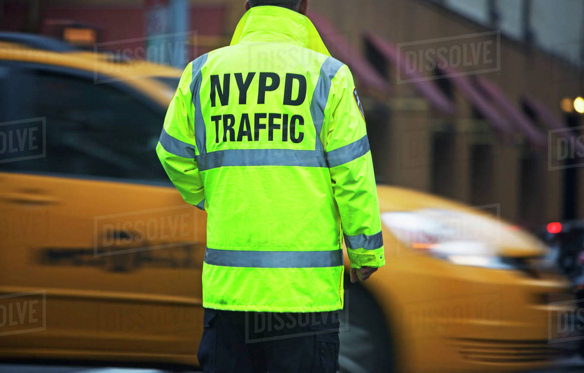 Traffic Cop - Stock Photo - Dissolve