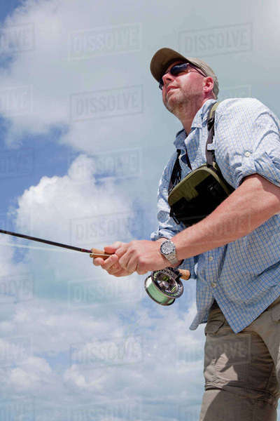 Fisherman - Stock Photo - Dissolve