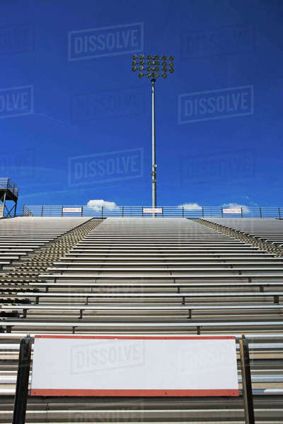 Stadium bleachers - Stock Photo - Dissolve