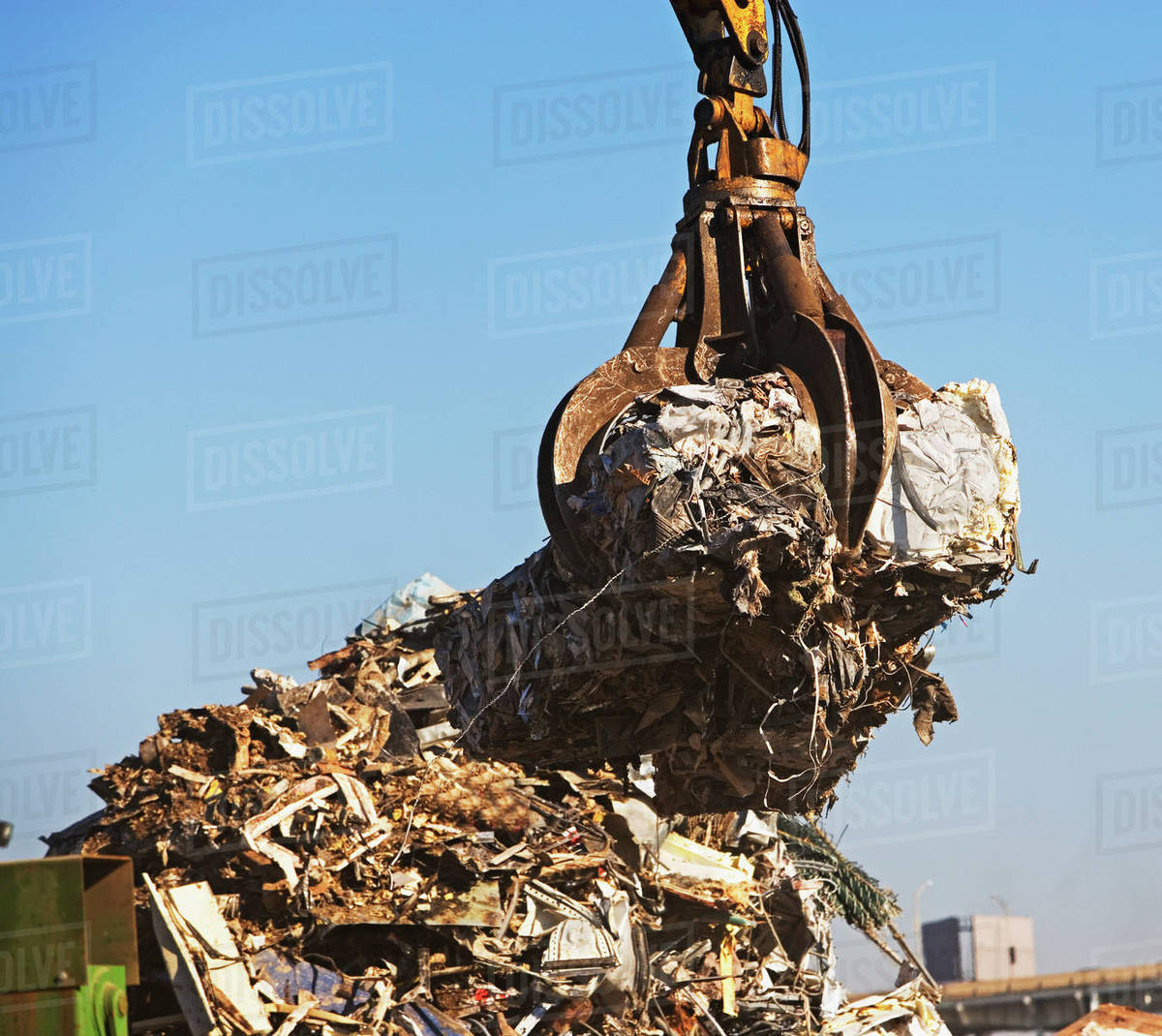 Scrap yard, - Royalty-free Stock Photo | Dissolve