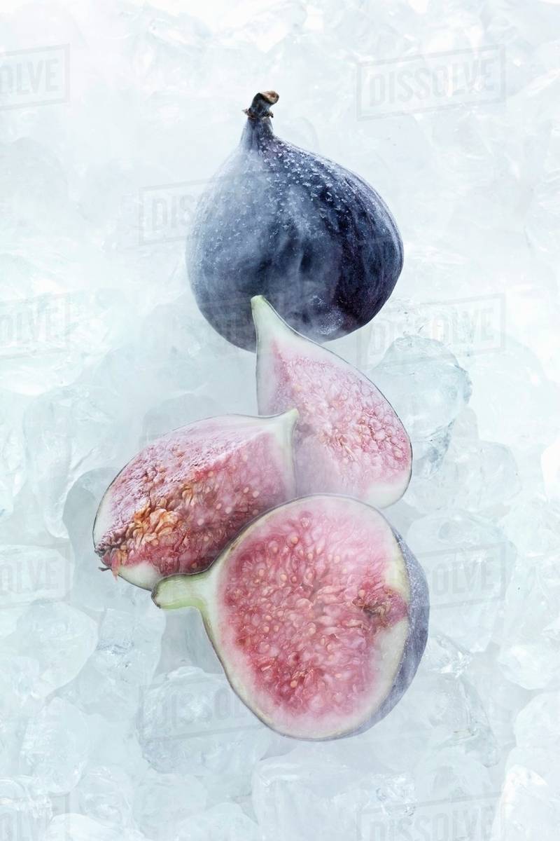 Frozen figs - Royalty-free Stock Photo | Dissolve