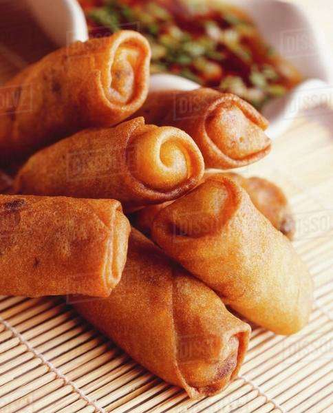 Spring rolls - Royalty-free Stock Photo | Dissolve
