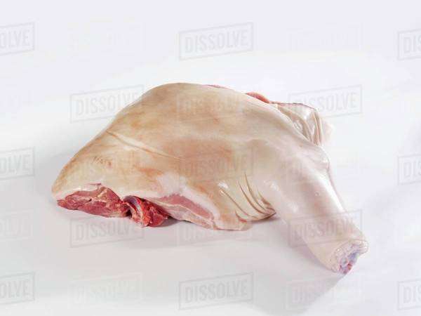 Shoulder of suckling pig - Stock Photo - Dissolve
