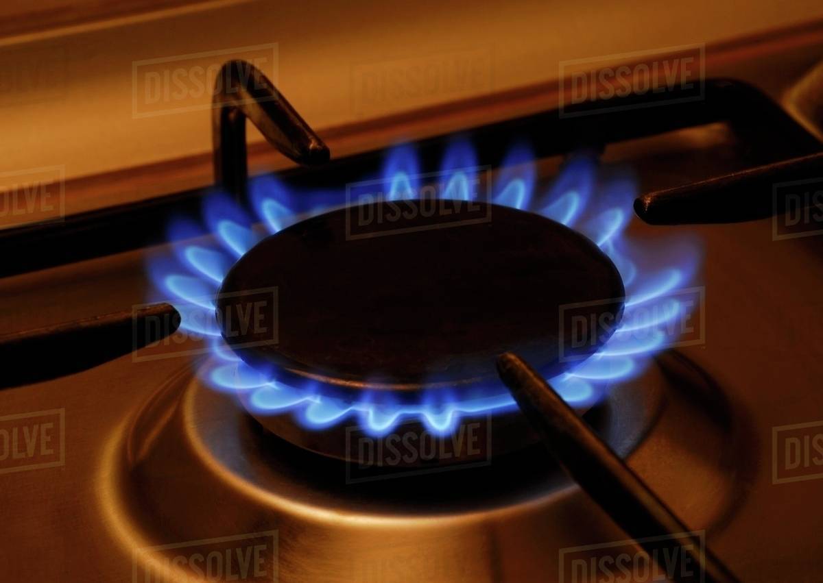 Gas flame - Stock Photo - Dissolve