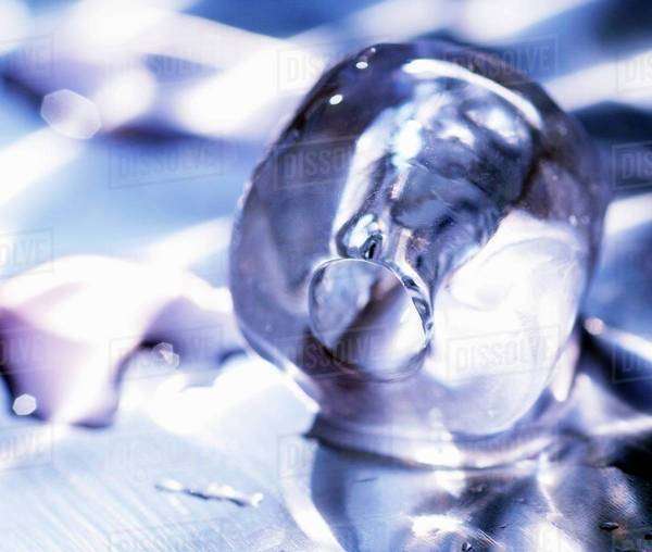 An ice cube - Royalty-free Stock Photo | Dissolve
