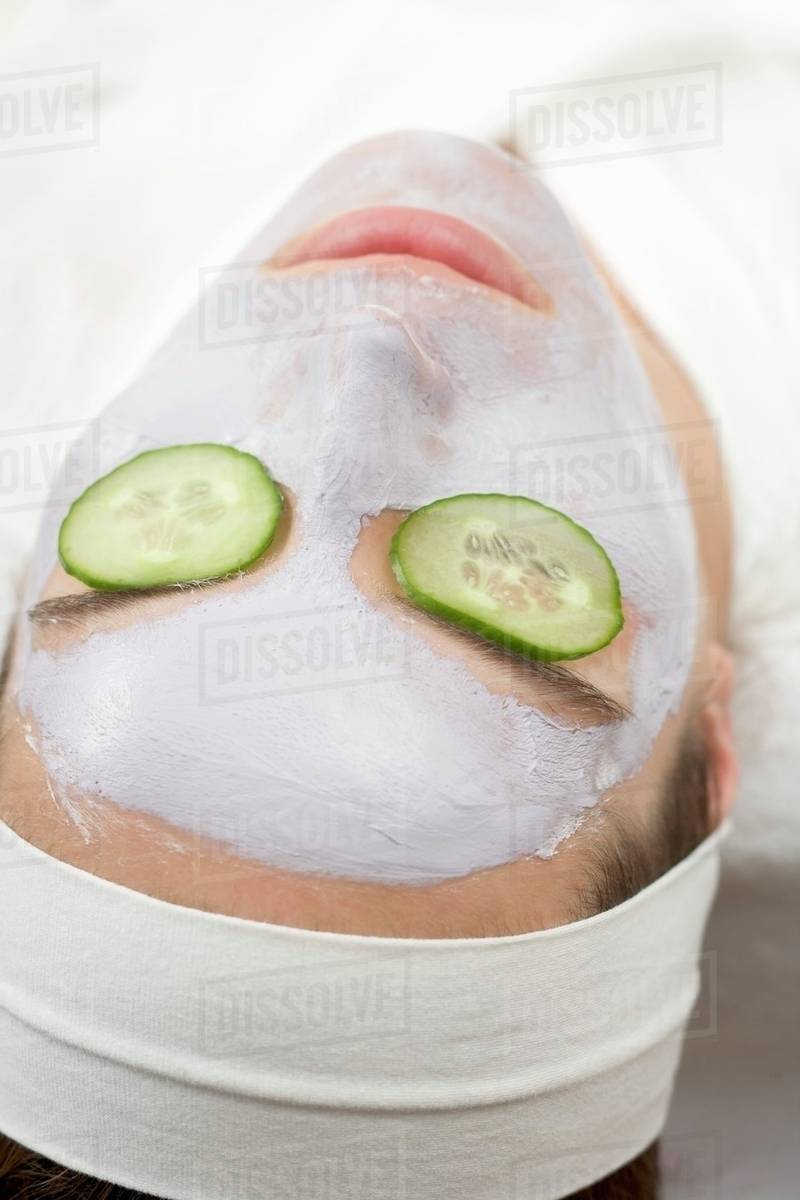 Woman with face mask - Stock Photo - Dissolve