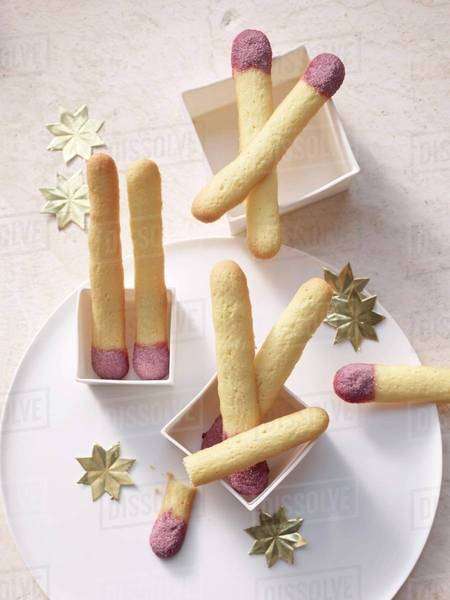 Match stick biscuits - Royalty-free Stock Photo | Dissolve