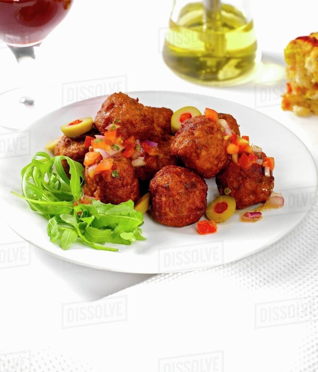 Mini frikadella - Stock Photo - Dissolve