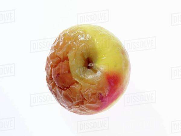 A mouldy apple - Royalty-free Stock Photo | Dissolve