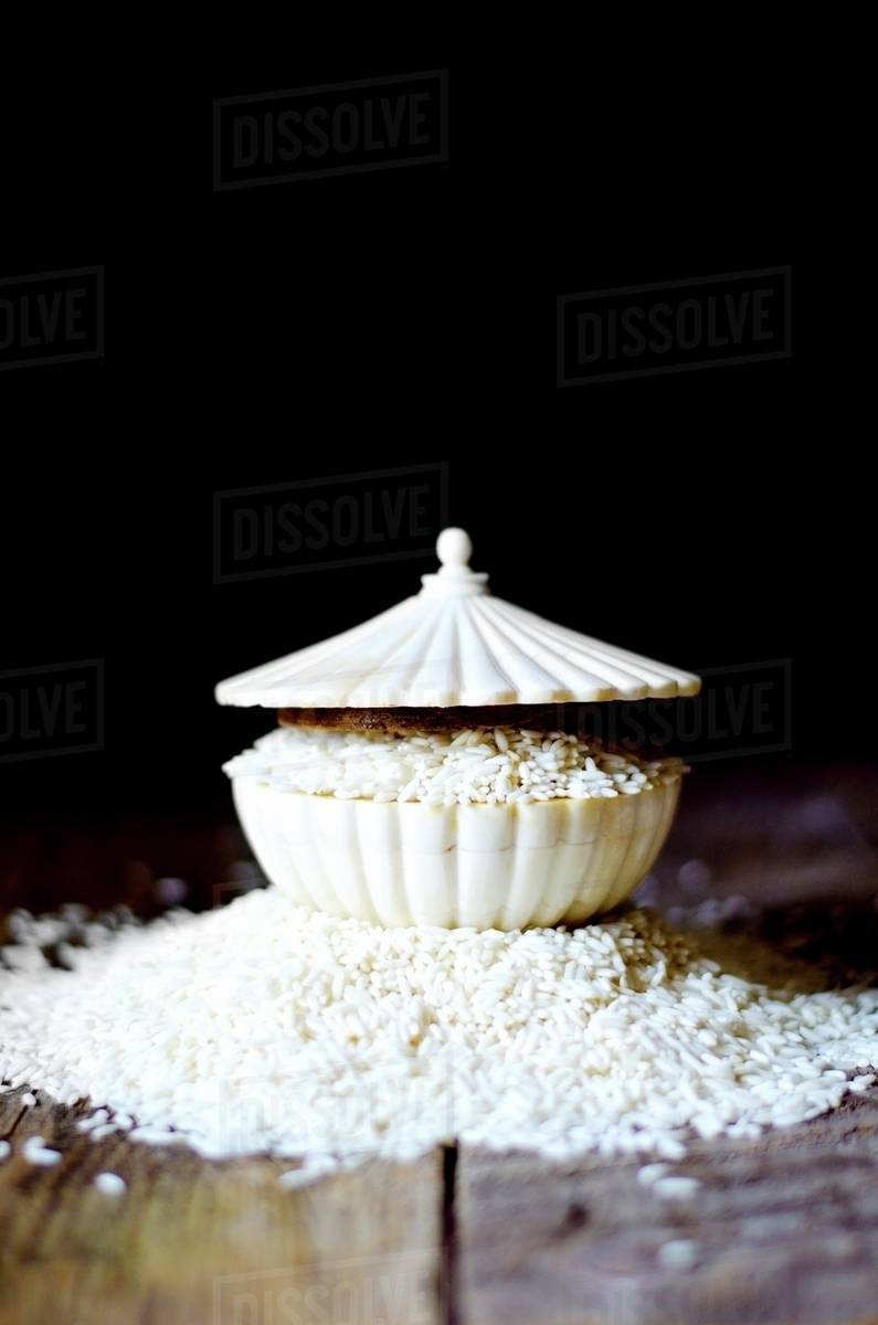 Scented rice in a Thai rice pot - Royalty-free Stock Photo | Dissolve