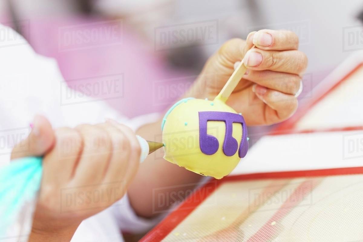 A giant cake pop with music notes - Royalty-free Stock Photo | Dissolve